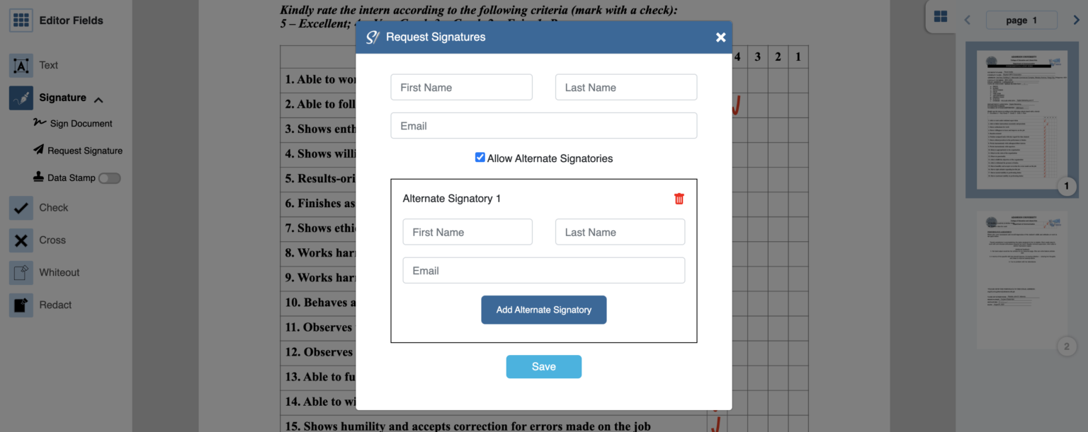 How to Collect Electronic Signatures - SignedTrue.com